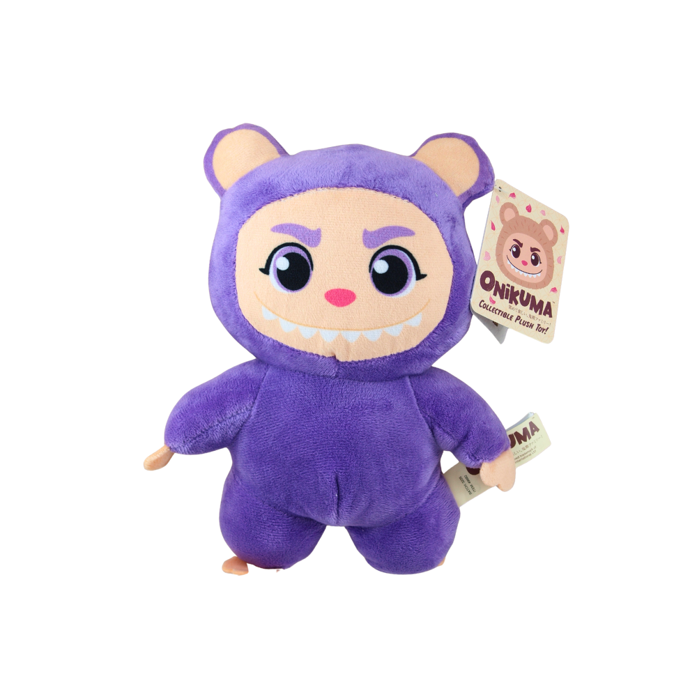 Onikuma Φιγούρα Βελούδινο Μοβ Χρώμα Λούτρινο 18cm